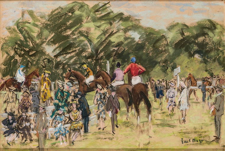 Paul Lucien Maze The Paddock