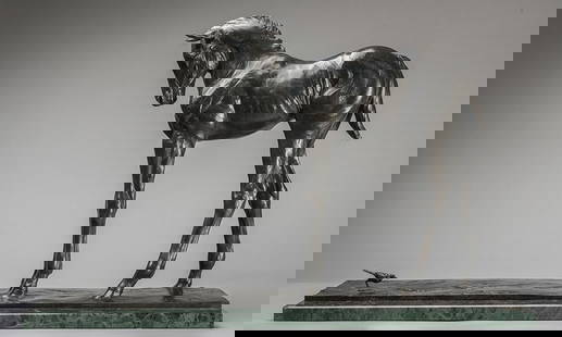 George Claxton - Horse And Jockey Auction