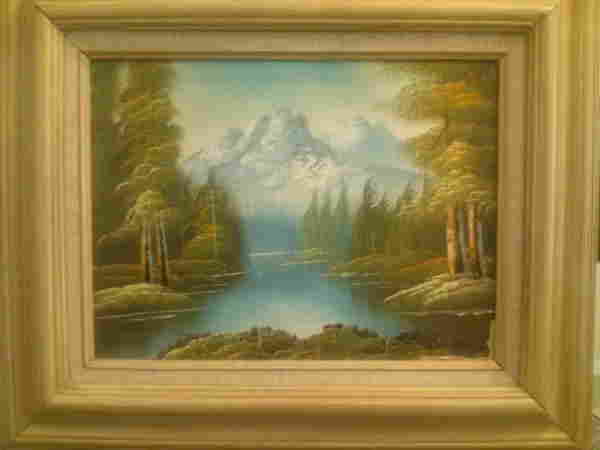 Oil Painting signed Thomas - May 17, 2015 | Alicia's Antiques in FL