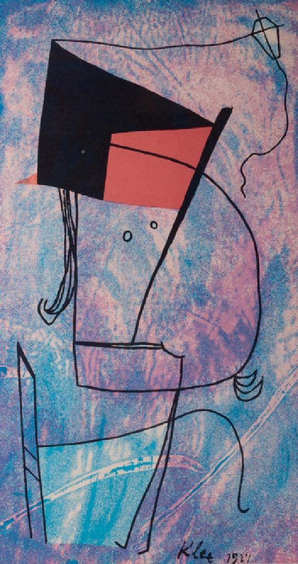 Paul Klee Abstract Lithograph 1921