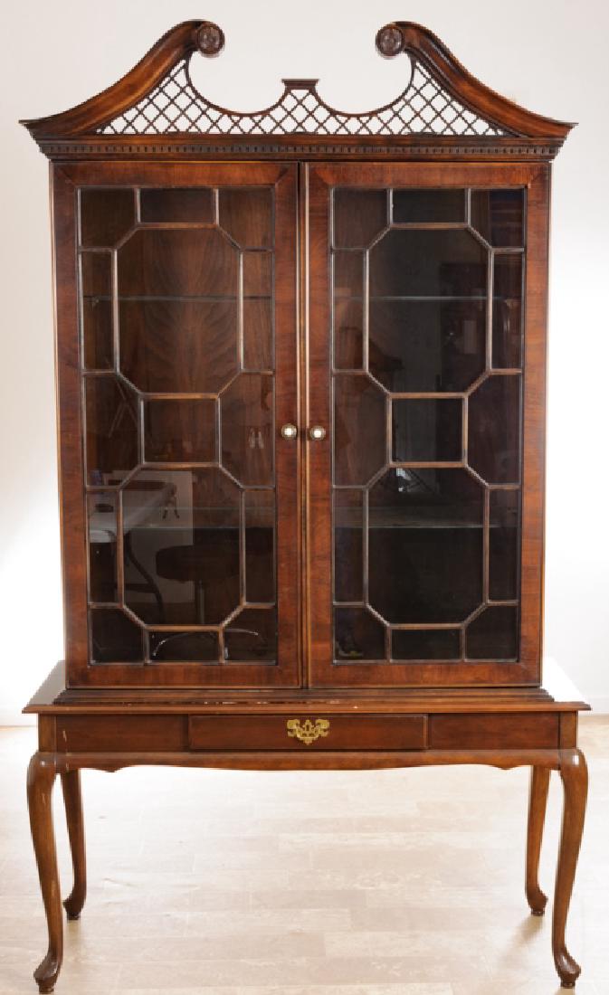 Chippendale Style Display Cabinet