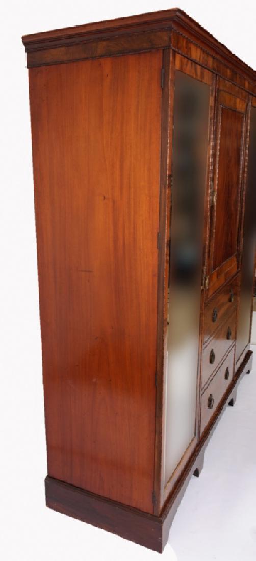 Druce & Company Victorian Triple Wardrobe