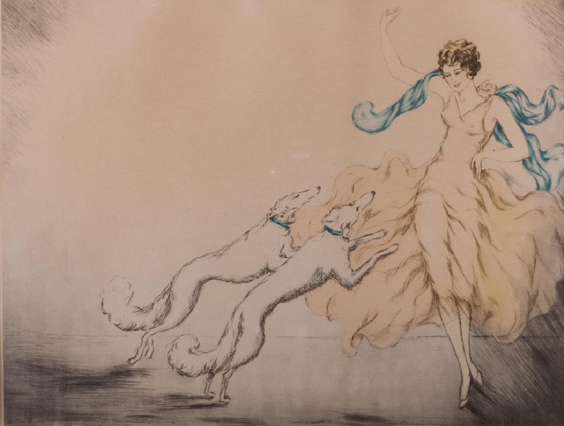 Claudius Chanel Art Deco Print 1934