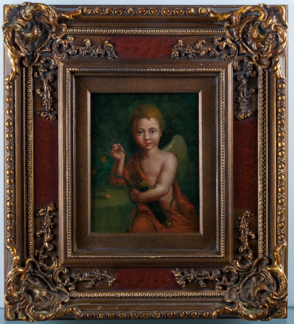 Gabriele Mucchi Oil on Panel