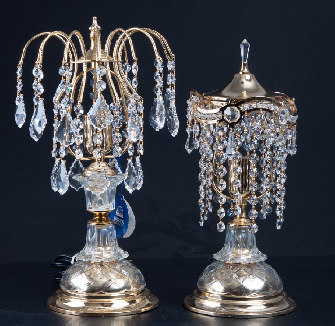 Swarovski Spectra Crystal Table Lamps