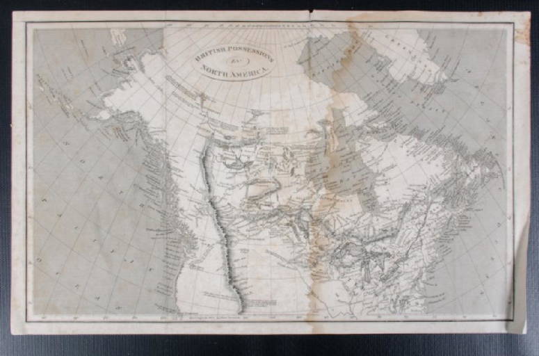 Arrowsmith Map Of Canada & United States