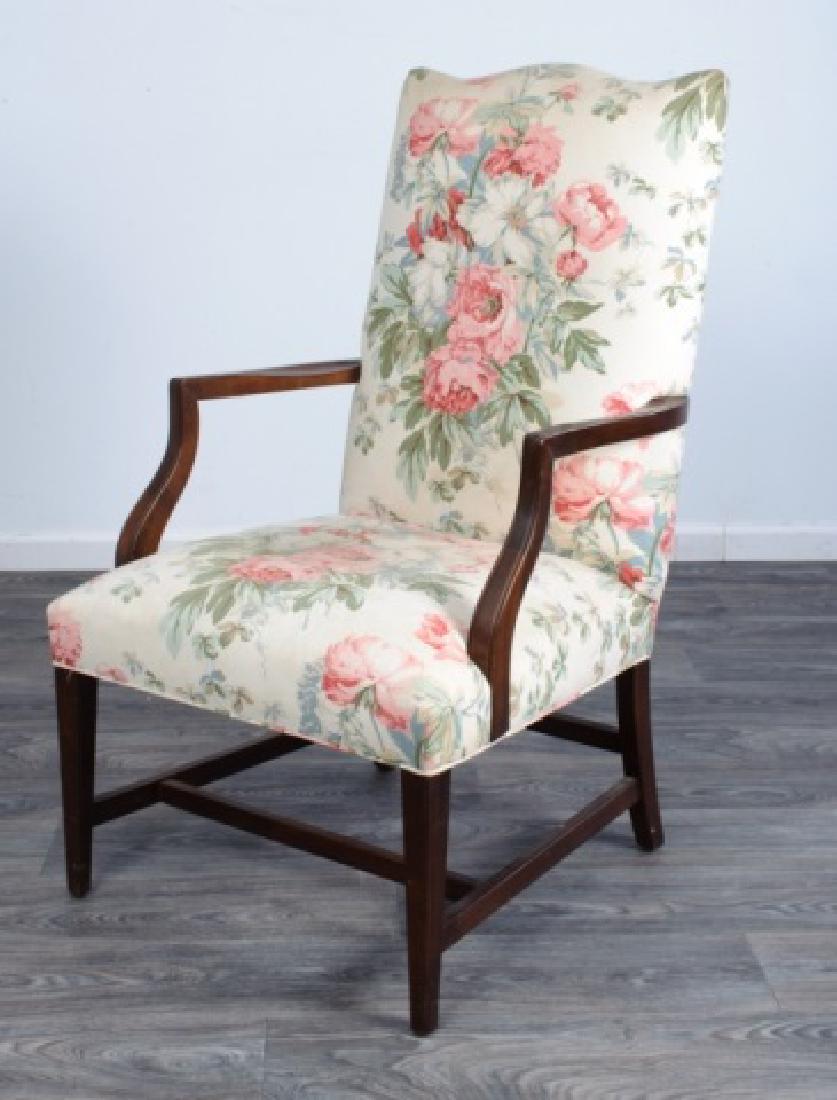 Upholstered Library Chair