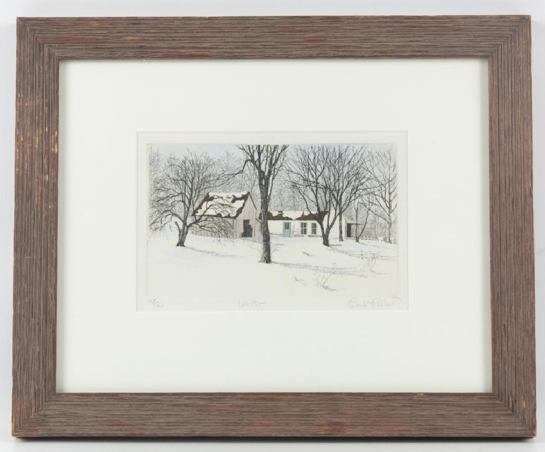 Carol Collette Etching Winter