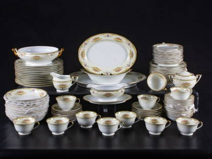 An Extensive Noritake "the Celtic" Dinnerware Set