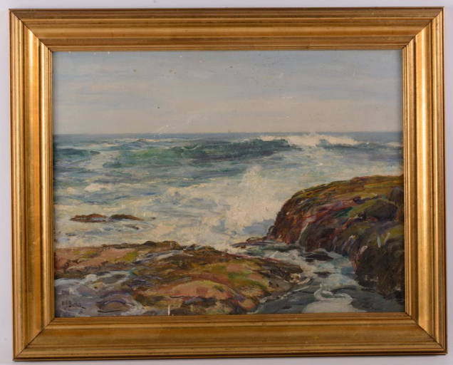 Howard Russell Butler Oil On Panel