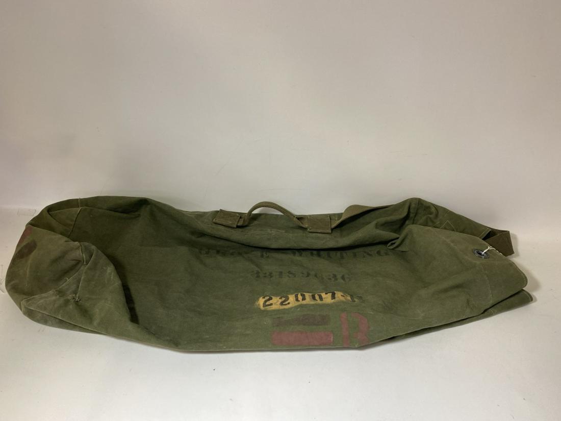 World War Ii American U.s. Army Duffel Bag