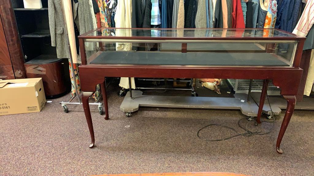 Mahogany Display Case