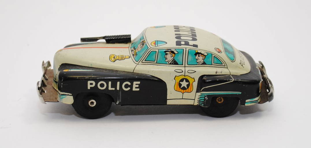 Tin Toy Police Car
