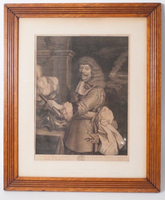 Antoine Masson Henri de Lorraine Engraving, 1667