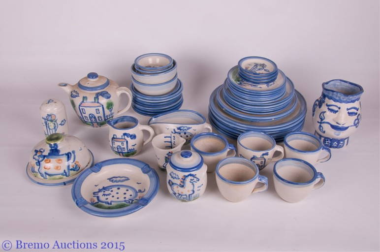 M.A. Hadley Pottery Collection, 52 Pieces - Sep 19, 2015 | Bremo ...