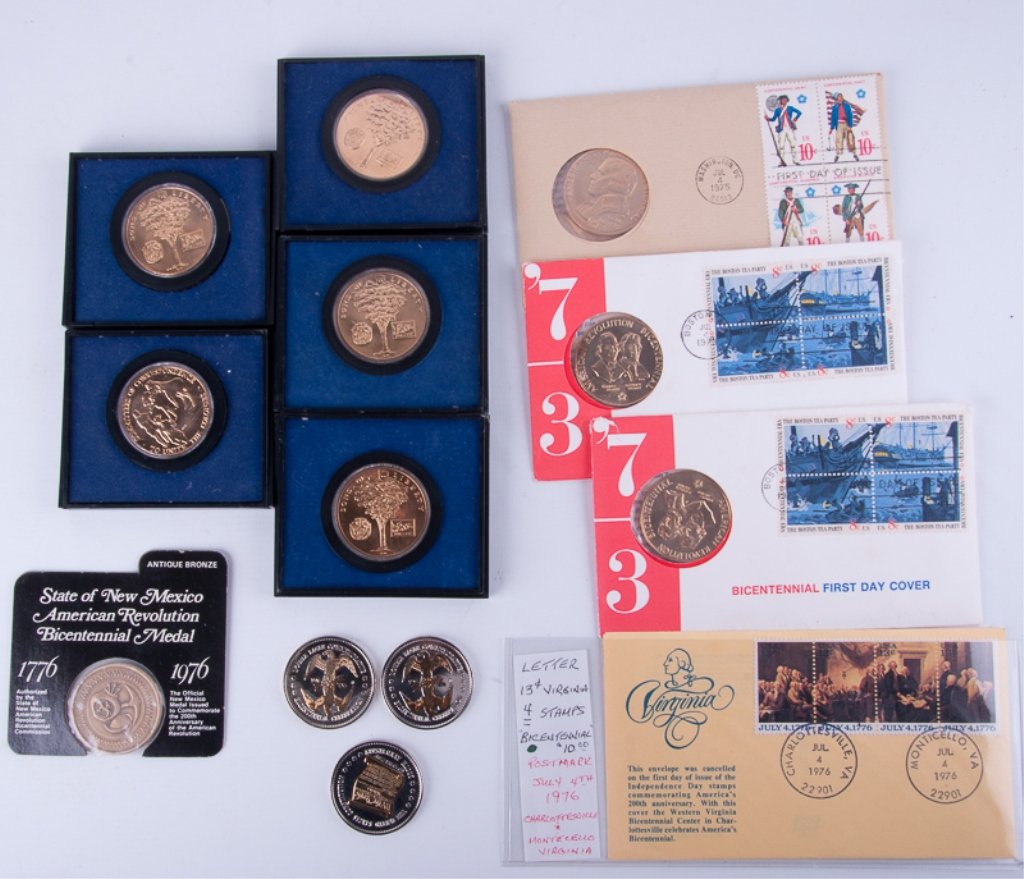 Bicentennial Coin & Stamp Collection
