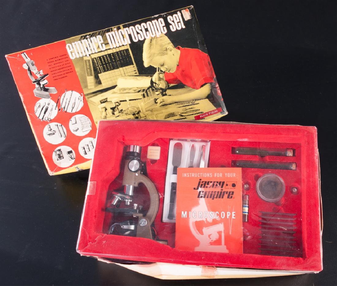 Vintage Empire Microscope Set Model 642