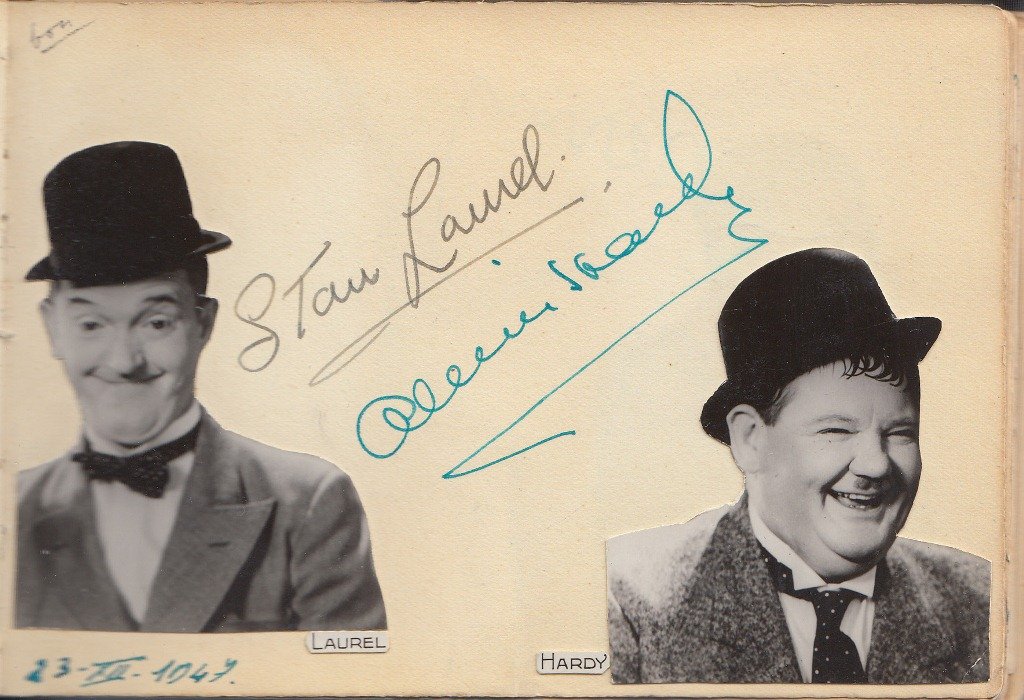 Stan LAUREL & Oliver HARDY Comedian duo (resp. 1890-19