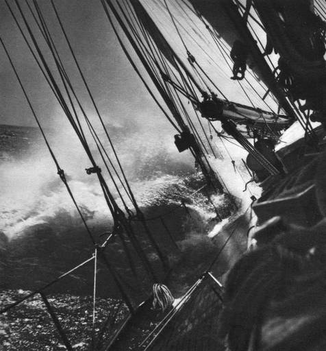 Frederick Bradley Rough Seas Vintage Photogravure