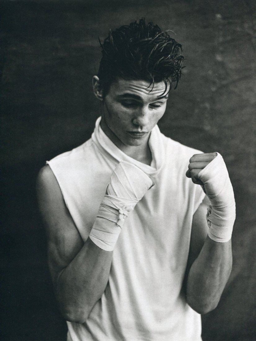 Bruce Weber - Andy Minsker Boxer, Colorado 1983