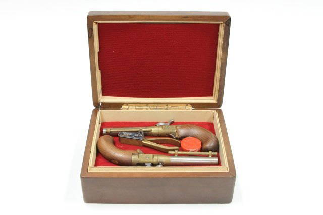 Pair Of Cmc Black Powder Dueling Pistols