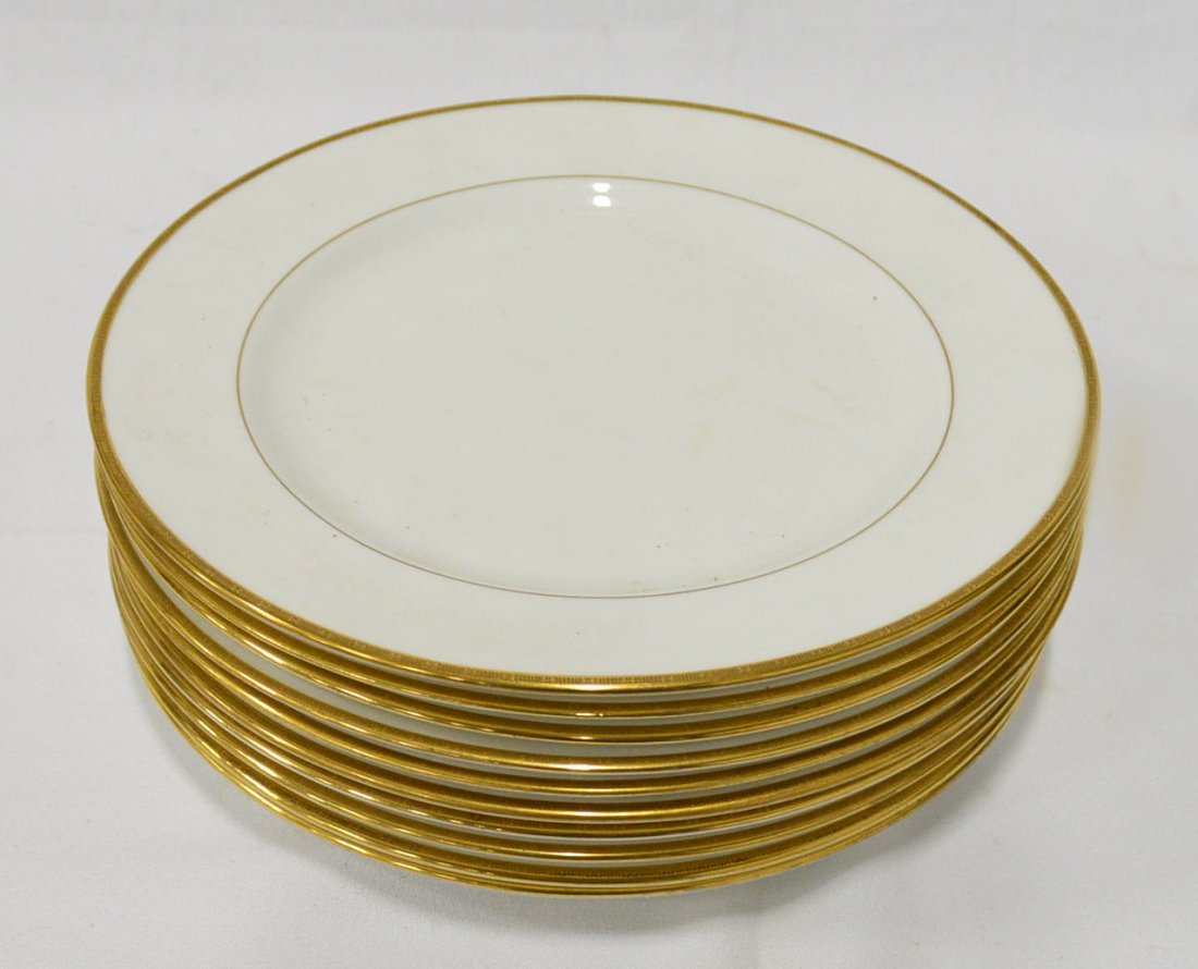 Gold Rimmed Royal Doulton England Plates - Dec 14, 2013 | Bennett ...