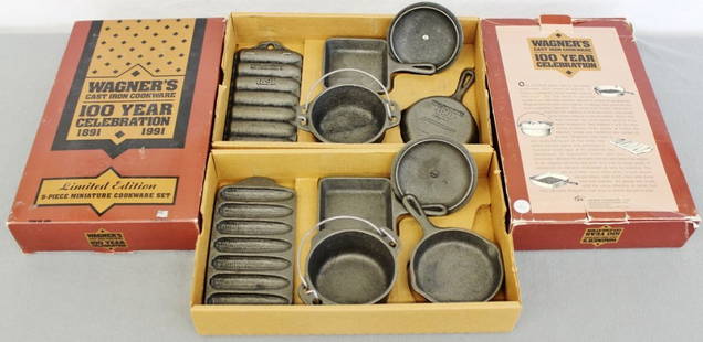 Wagner 1991 Cast Iron 100th Anniversary Nib Cookwares