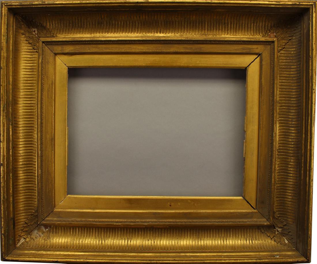 Antique Gilt/carved Fluted Cove Frame