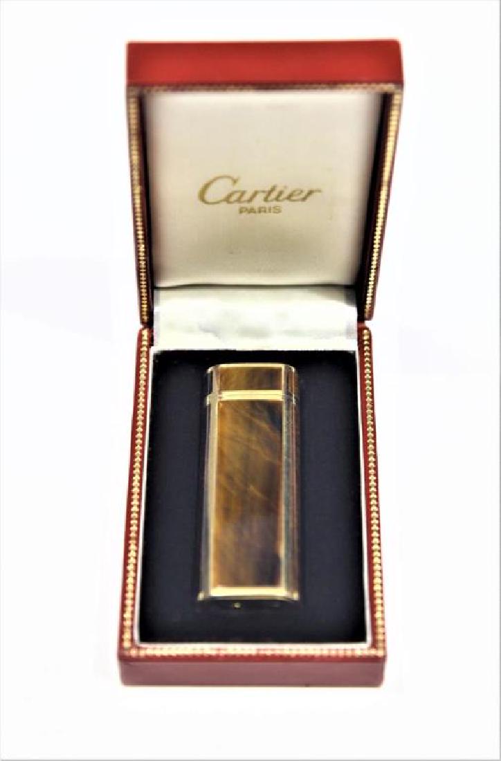 Cartier Tigers Eye Lighter