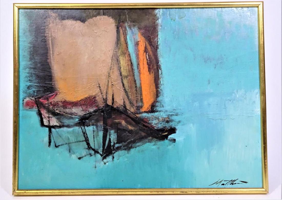 Matthew Carone (born 1930) Oil on Board - May 26, 2019 | Sarasota ...