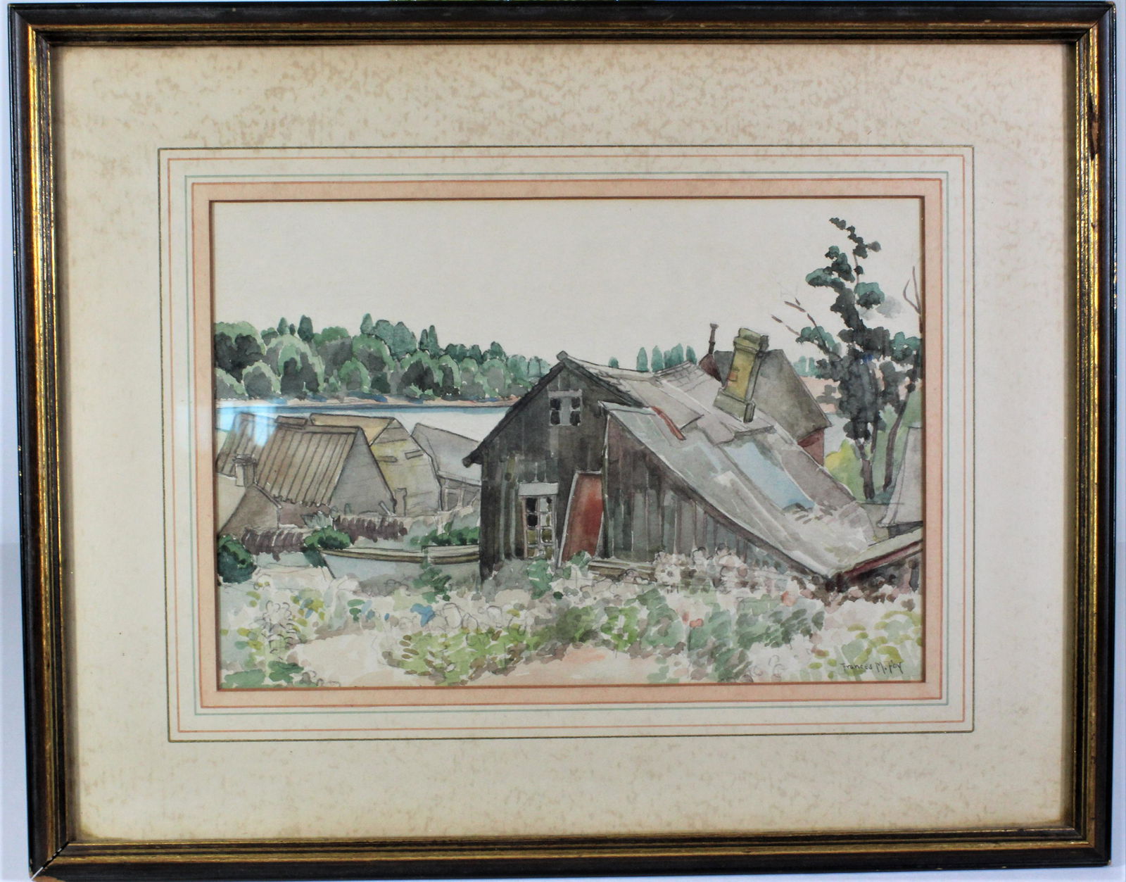 Frances Foy (1890 1963) American, Watercolor