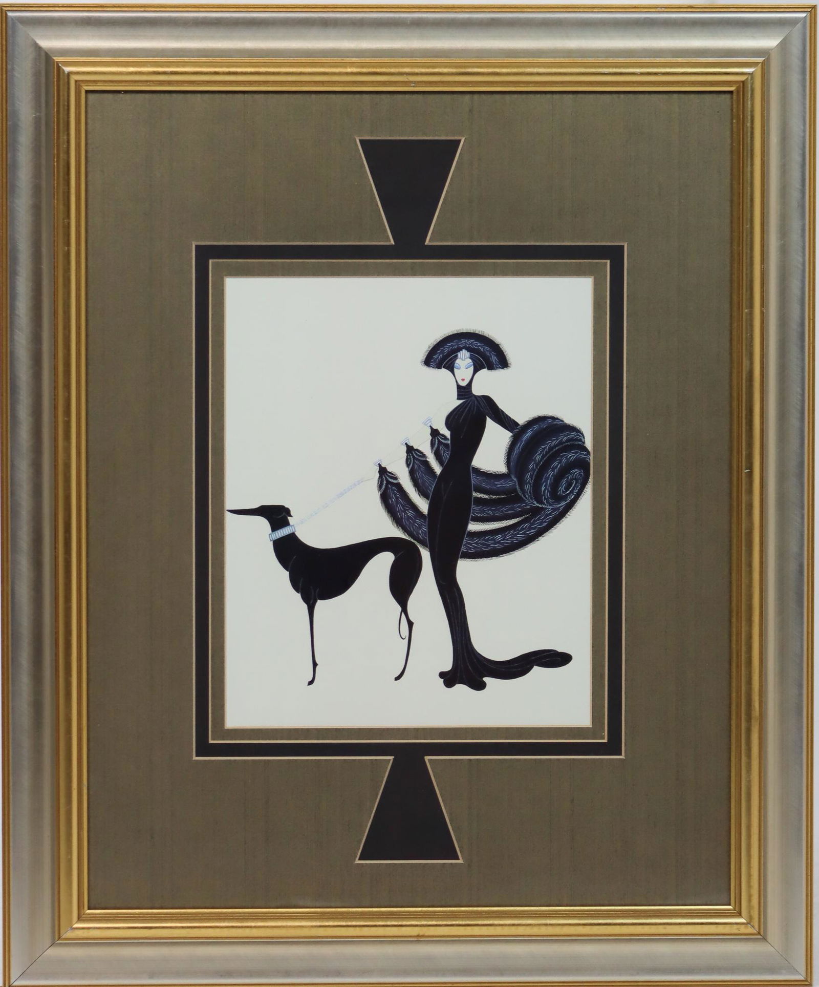 Erte (1892-1990) Symphony in Black - Nov 14, 2020 | Sarasota Estate ...