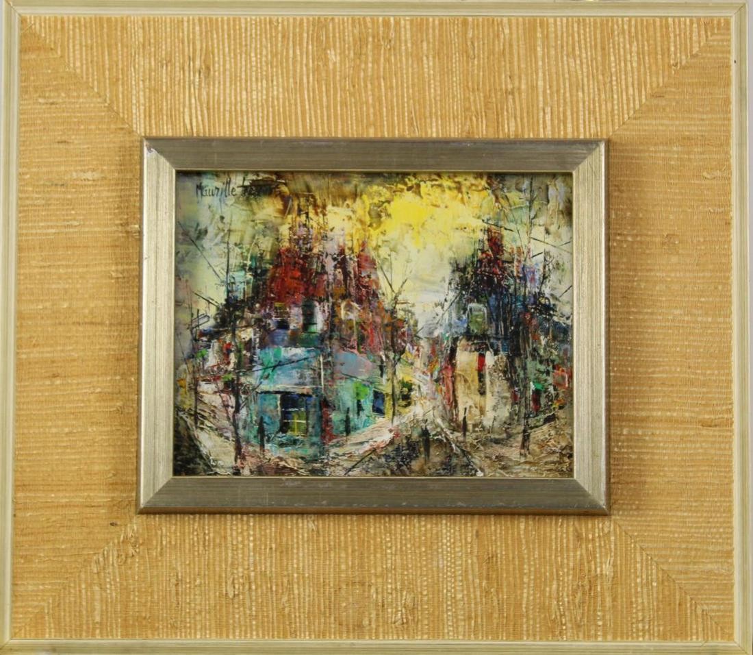 Maurille Prevost (b. 1929) French, Oil/canvas