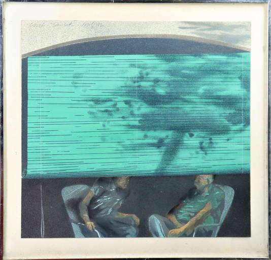 Maud F Gatewood (1934 2004) Amer, Acrylic/paper