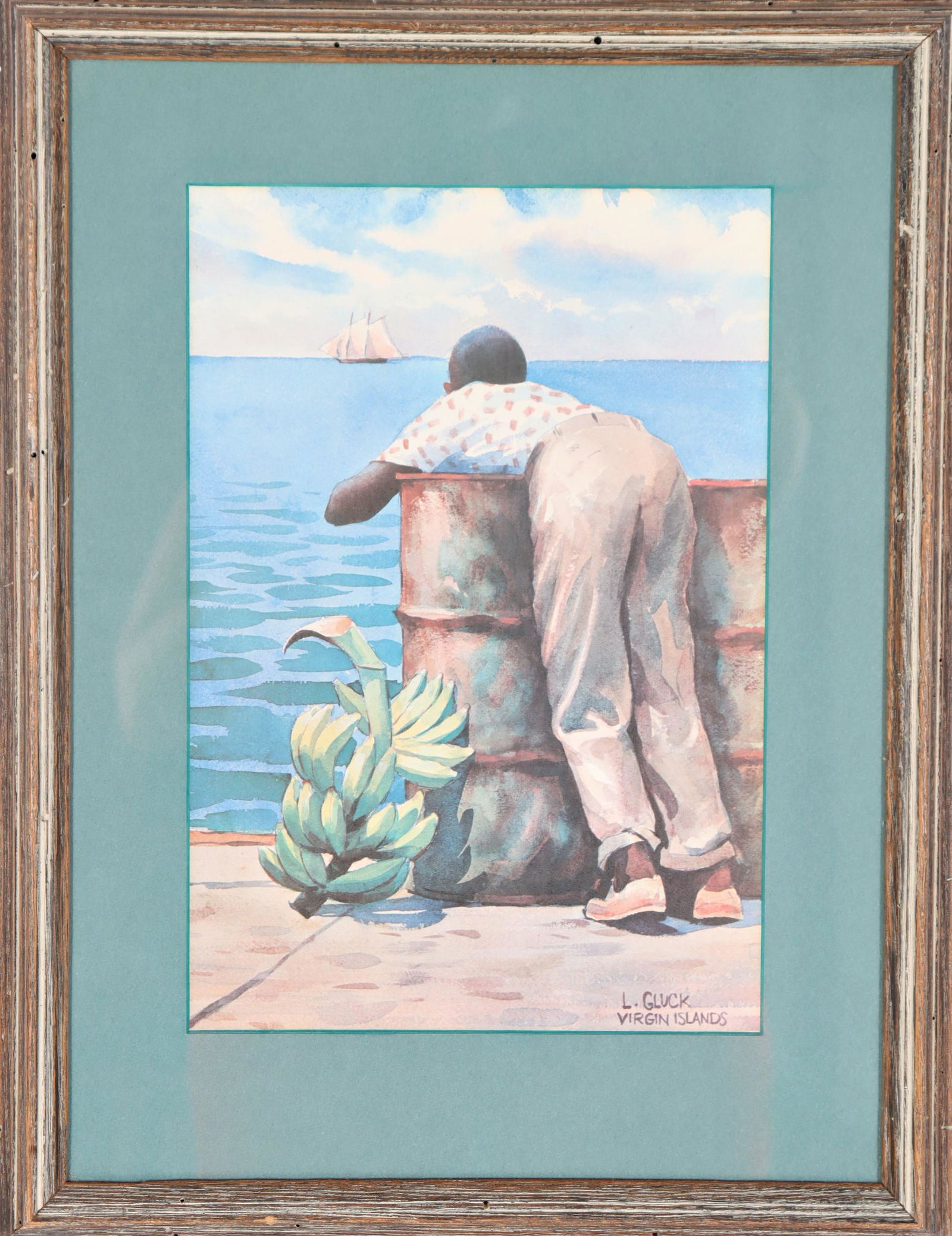 For Auction: Larry Gluck (B 1931) American, Print (#1137) on Jun 13 ...
