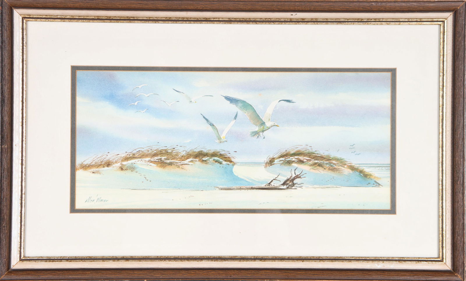 Allen Ulmer (1922-1990) American, Watercolor - Jun 13, 2021 | Sarasota ...