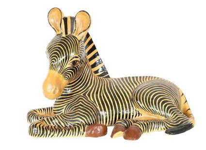 Vintage Majestic Sermel Paper Mache Lion