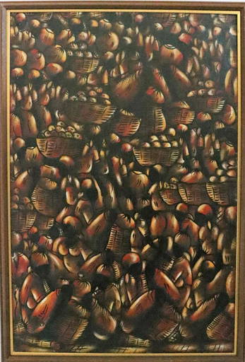 Jean Baptiste Jean (1953 2002) Haitian Painting
