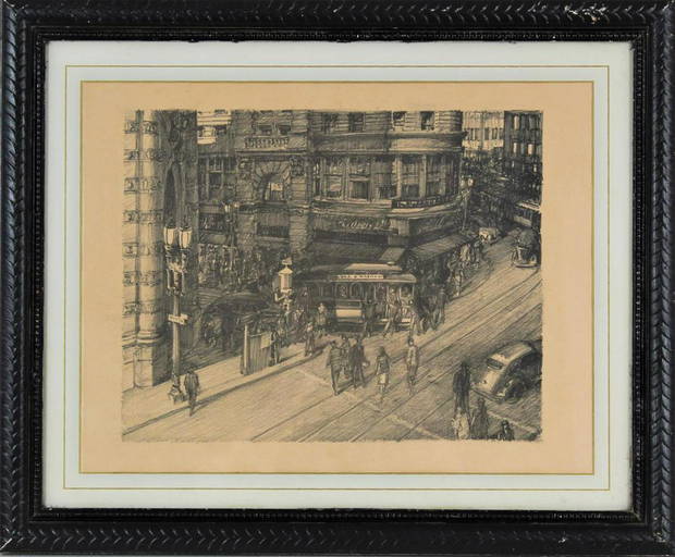 George Mathis (1909-1977) American, Lithograph (#1158) on Dec 12, 2021 ...