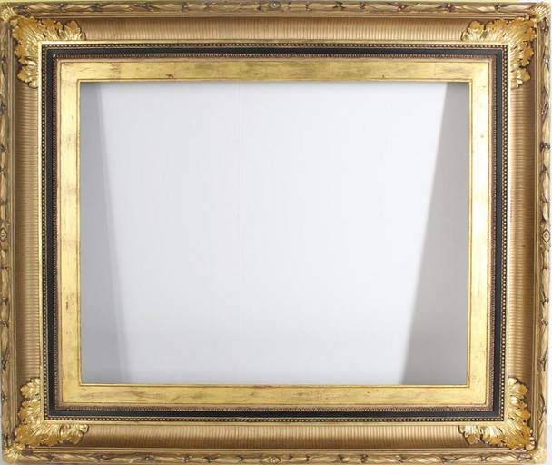 Large Antique Gilded Fluted Cove Frame