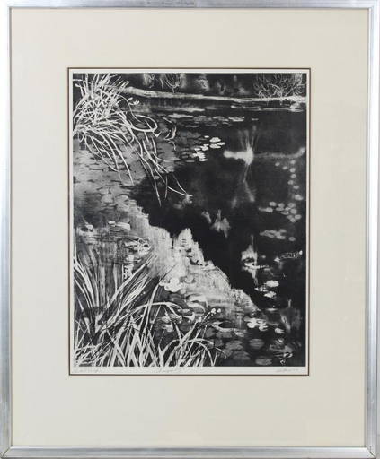 James Valerio (b. 1938) American, Lithograph