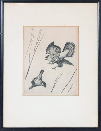 Arthur Davenport Fuller (1889-1966) Amer, Etching (#1229) on Jul 24 ...