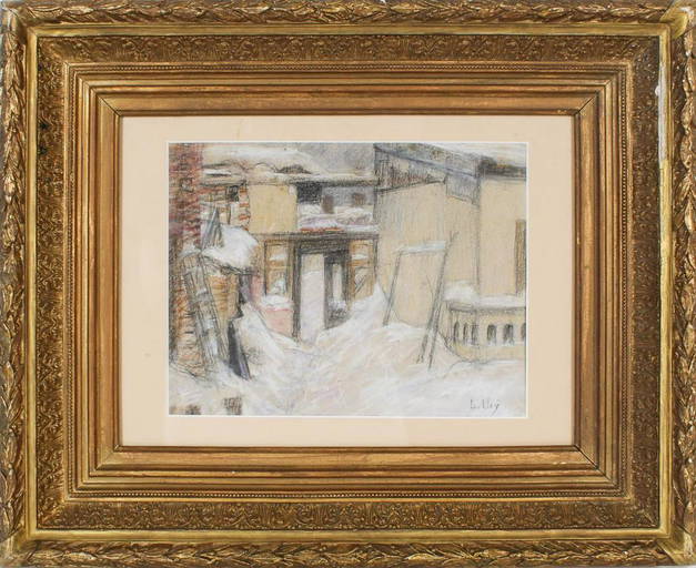 Lesser Ury (1861 1931) German, Pastel On Paper