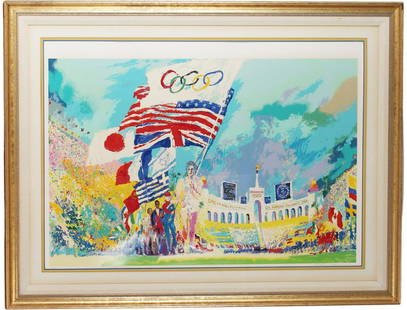 Louis Robichaud "lingerie" Color Serigraph