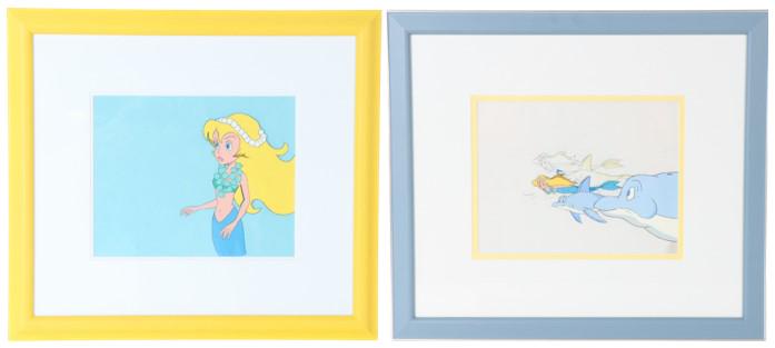 Ariel Production Cel From The Little Mermaid