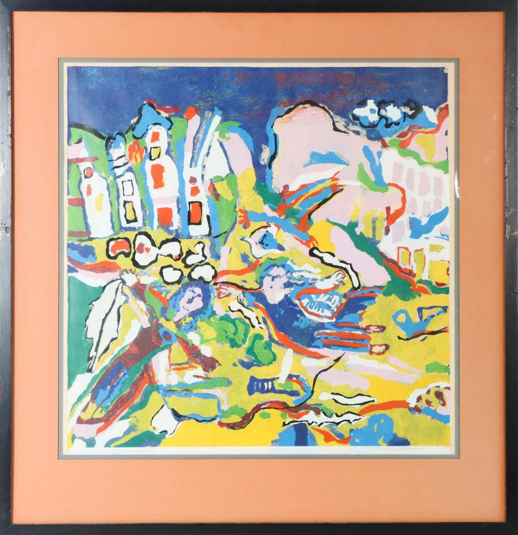 Lynn Larson Incow (20th C) American, Serigraph (#0492) on Jan 07, 2023 ...