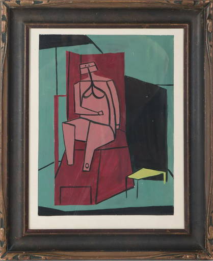 Ora Gipe (20th C) American, Painting On Paper