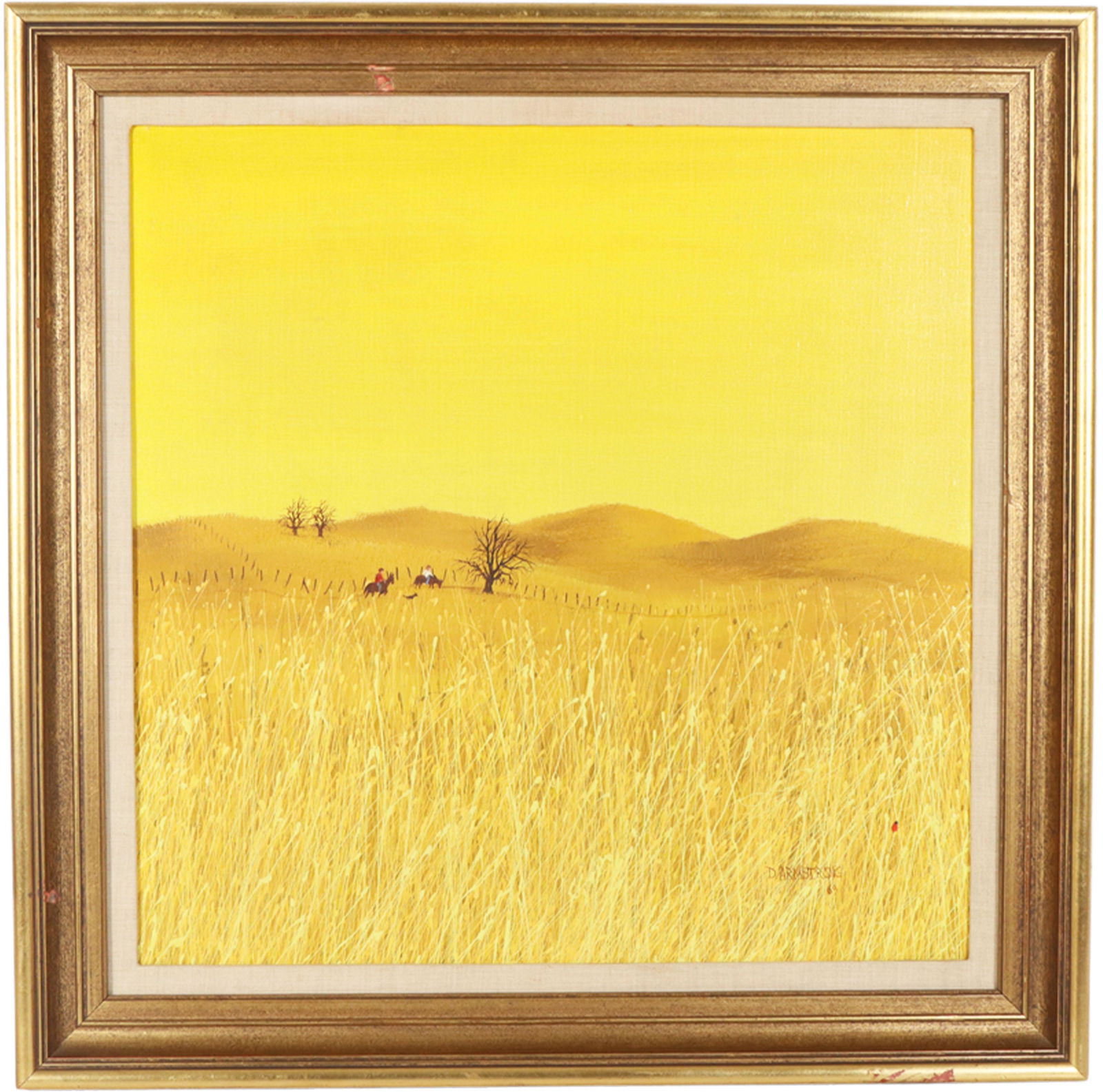 Duane Albert Armstrong (b 1938) Amer, Oil / Canvas