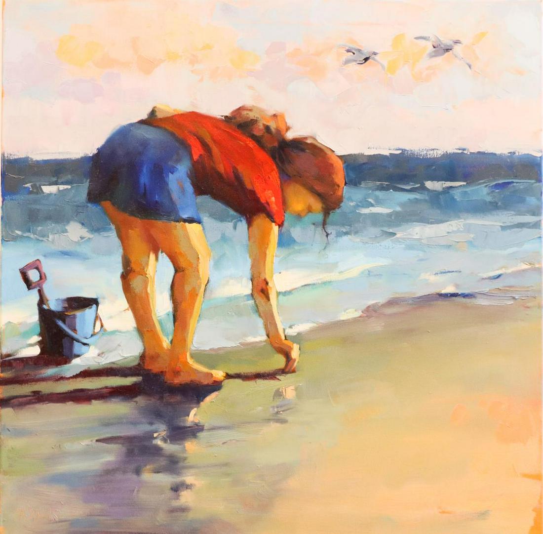 Trisha Adams (b 1956) American, Oil On Canvas Auction