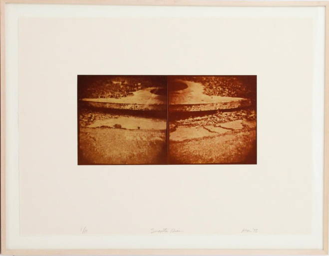 Kent Rush (b 1948) American, Lithograph.